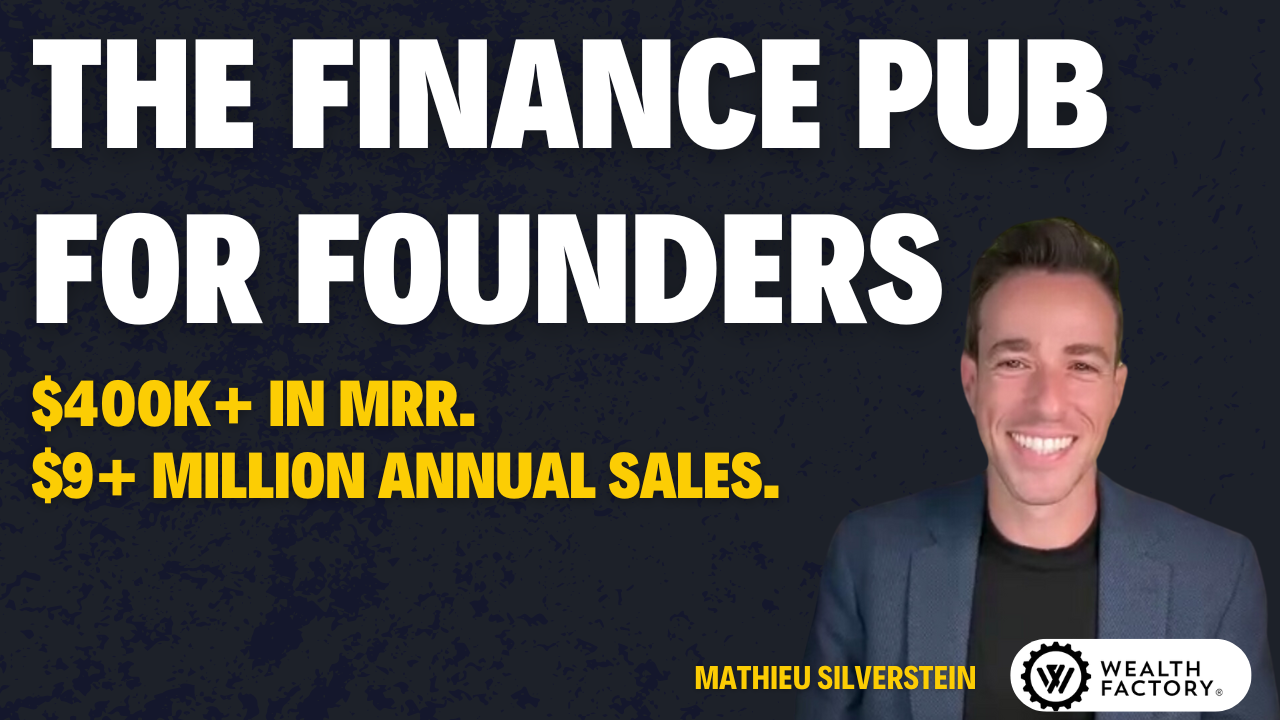 The Finance Publisher for Founders - Financial Marketing Summit